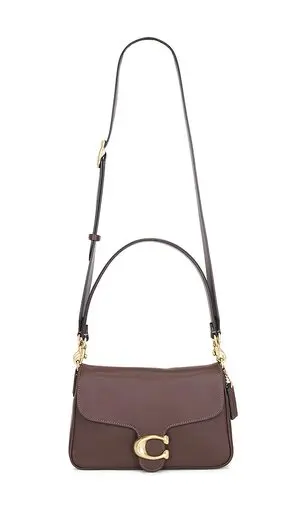 COACH Smooth Calf Leather Soft Tabby Shoulder Bag - Maple