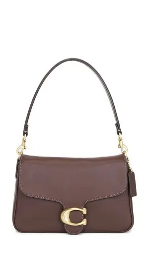 COACH Smooth Calf Leather Soft Tabby Shoulder Bag