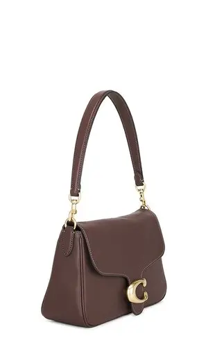 COACH Smooth Calf Leather Soft Tabby Shoulder Bag