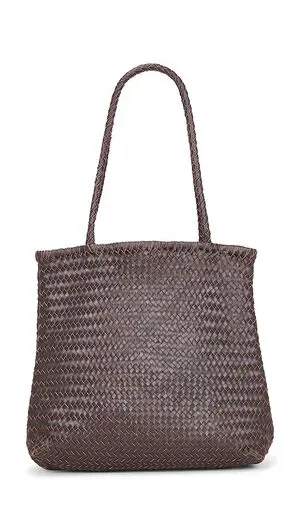 BEMBIEN Carla Woven Leather Tote Bag