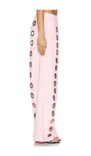 1XBLUE Eyelet Detail Tracksuit Bottoms