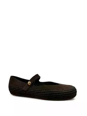 Loewe Mary Jane Ballet Flats - Brown