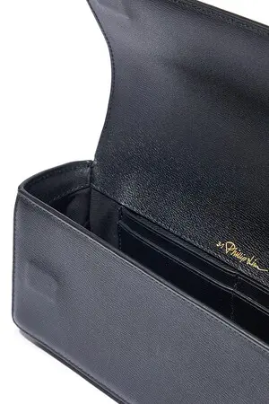 3.1 Phillip Lim Ray Baguette Textured Leather Shoulder Bag