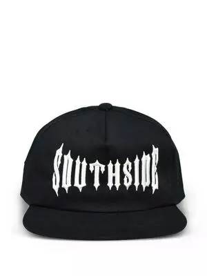 BREATH Embroidered Logo-patch Cap - Black