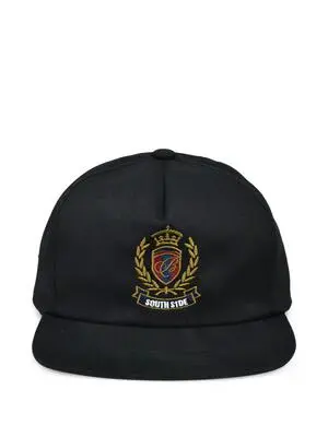 BREATH Embroidered Logo-patch Baseball Cap - Black