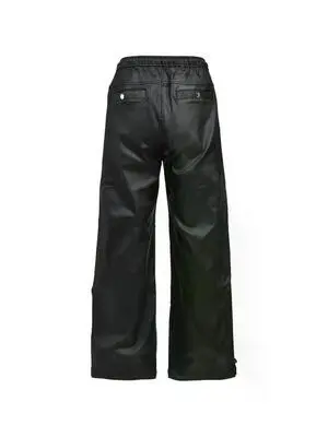 BREATH Press-stud Wide-leg Trousers