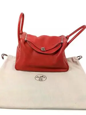 Hermès 2015 Lindy 34 Shoulder Bag - Red