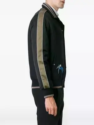 LANVIN Spider-embroidered Baseball Jacket