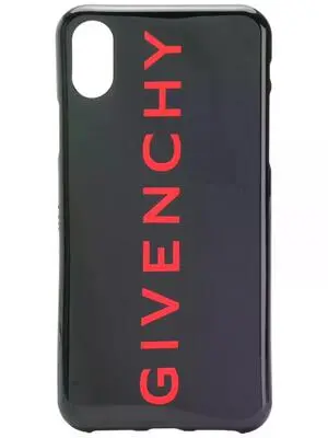 Givenchy Logo Iphone X Case - Black
