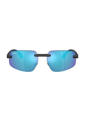Ray-ban Irregular Sunglasses - Blue