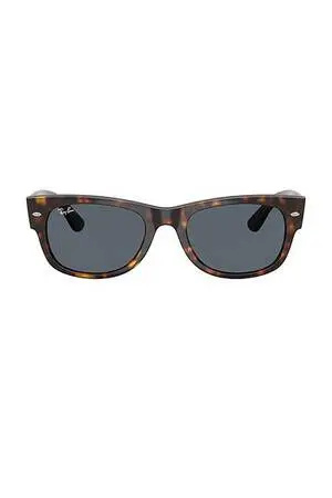 Ray-ban Mega Wayfarer Ii Square Sunglasses - Brown