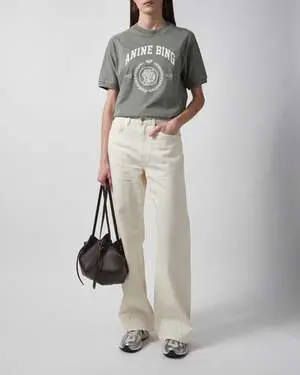 ANINE BING Brie Jean - Ecru