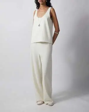 ALMADA Label Romy Crepe Sleeveless Top