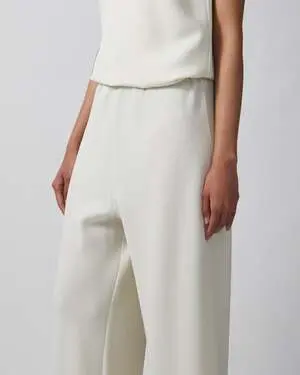 ALMADA Label Bea Crepe Wide-leg Trousers