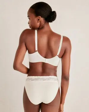 HAVEN WELL WITHIN Cotton Bliss Lightly-lined No-wire T-shirt Bra - Beige