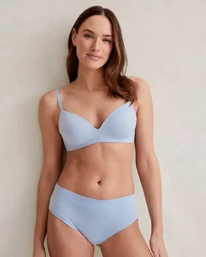 HAVEN WELL WITHIN Embrace Lightly-lined No-wire T-shirt Bra - Eventide