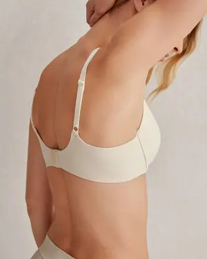 HAVEN WELL WITHIN Embrace Lightly-lined Perfect Coverage Bra - Eventide