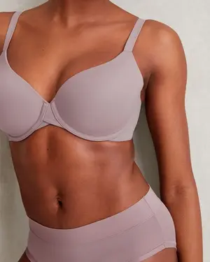 HAVEN WELL WITHIN Embrace Lightly-lined Perfect Coverage Bra - Eventide