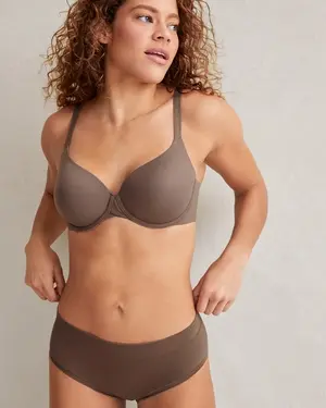HAVEN WELL WITHIN Embrace Lightly-lined Perfect Coverage Bra - Eventide