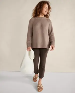 HAVEN WELL WITHIN Curly Sherpa Bucket Tote