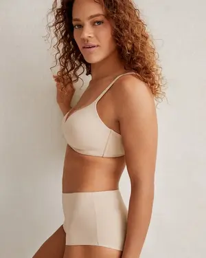 HAVEN WELL WITHIN Harmony Lightly-lined No-wire T-shirt Bra - Blush