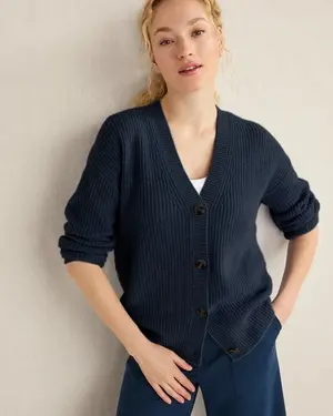 HAVEN WELL WITHIN Cashmere Cardigan - Twilight