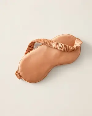 HAVEN WELL WITHIN Washable Silk Eye Mask Sienna