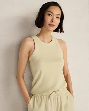 HAVEN WELL WITHIN Organic Cotton Tank - Celery Leaf