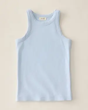 HAVEN WELL WITHIN Haven Well Within Organic Cotton Ribbed Racerback Tank Wind
