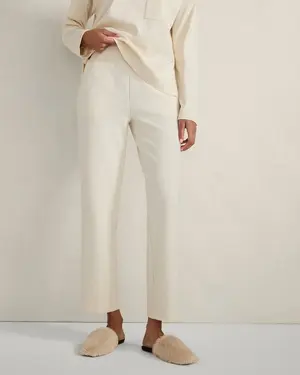 HAVEN WELL WITHIN Organic Cotton Ottoman Rib Pants