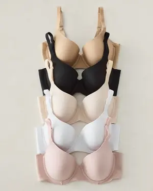 HAVEN WELL WITHIN Flawless Lightly-lined Perfect Coverage Bra - White