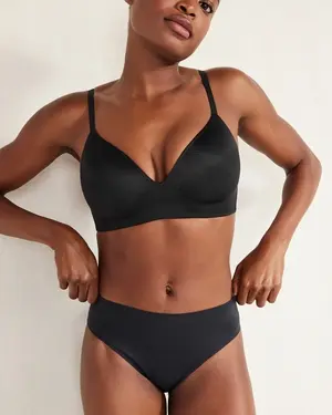 HAVEN WELL WITHIN Flawless High Leg Brief - Black