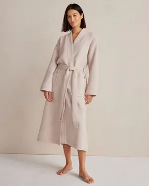 HAVEN WELL WITHIN Organic Cotton Waffle Robe - Sand