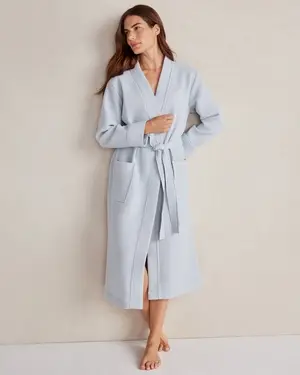 HAVEN WELL WITHIN Organic Cotton Waffle Robe - Sand