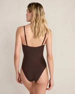 HAVEN WELL WITHIN Scoop Neck One-piece Swimsuit - Twilight