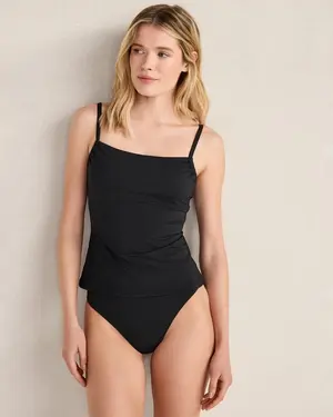 HAVEN WELL WITHIN Square Neck Tankini Top - Twilight