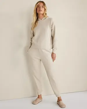 HAVEN WELL WITHIN Organic Cotton Waffle Knit Joggers