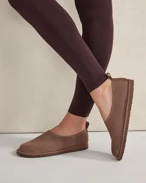 HAVEN WELL WITHIN Suede And Sherpa Bootie