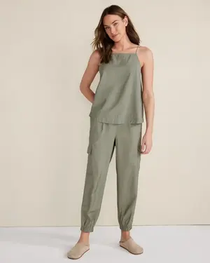 HAVEN WELL WITHIN Luxe Modal Square Neck Tank Top