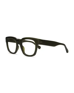 LOOK OPTIC Kaine Rectangle Eyeglasses - Espresso