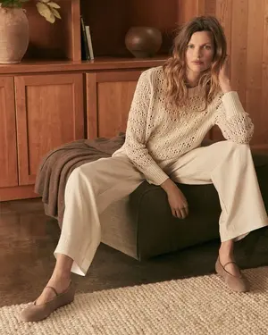 HAVEN WELL WITHIN Haven Well Within Suede Mary Jane Ballet Flats