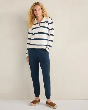 HAVEN WELL WITHIN Organic Cotton Interlock Cargo Pants