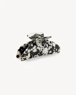 MACHETE Midi Heirloom Claw Clip - Noir
