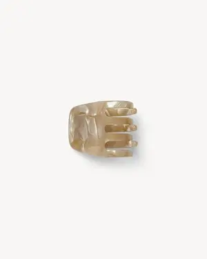 MACHETE Mini Claw Hair Clip - Sand Shell