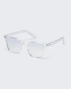 THE BOOK CLUB The Book Club 'Twelve Hungry Bens' Readers Eyeglasses Clear
