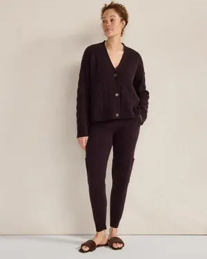 HAVEN WELL WITHIN Cashmere Cargo Joggers - Nimbus