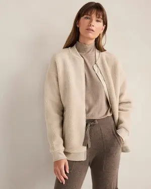 HAVEN WELL WITHIN Sherpa Bomber Jacket