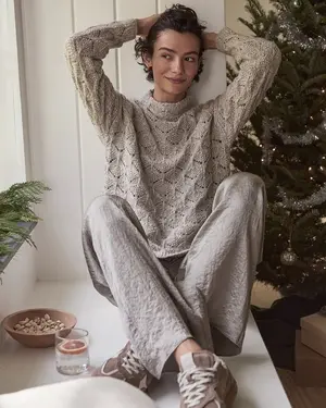 HAVEN WELL WITHIN Luxe Crinkle Shine Pants