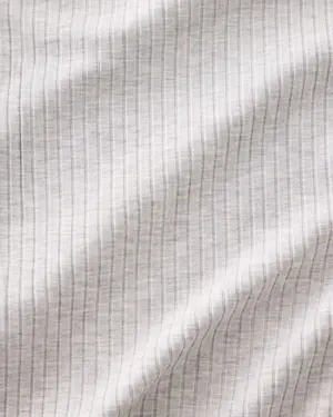 HAVEN WELL WITHIN Draped Rib Knit Turtleneck Top - Nightfall