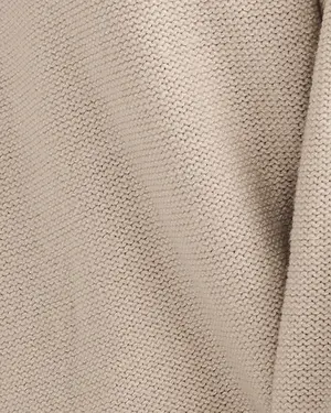 HAVEN WELL WITHIN Cotton Blend Mockneck Sweater - Light Ash